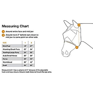 Cashel Crusader Standard Fly Mask No Ears or Nose,Gray,Horse