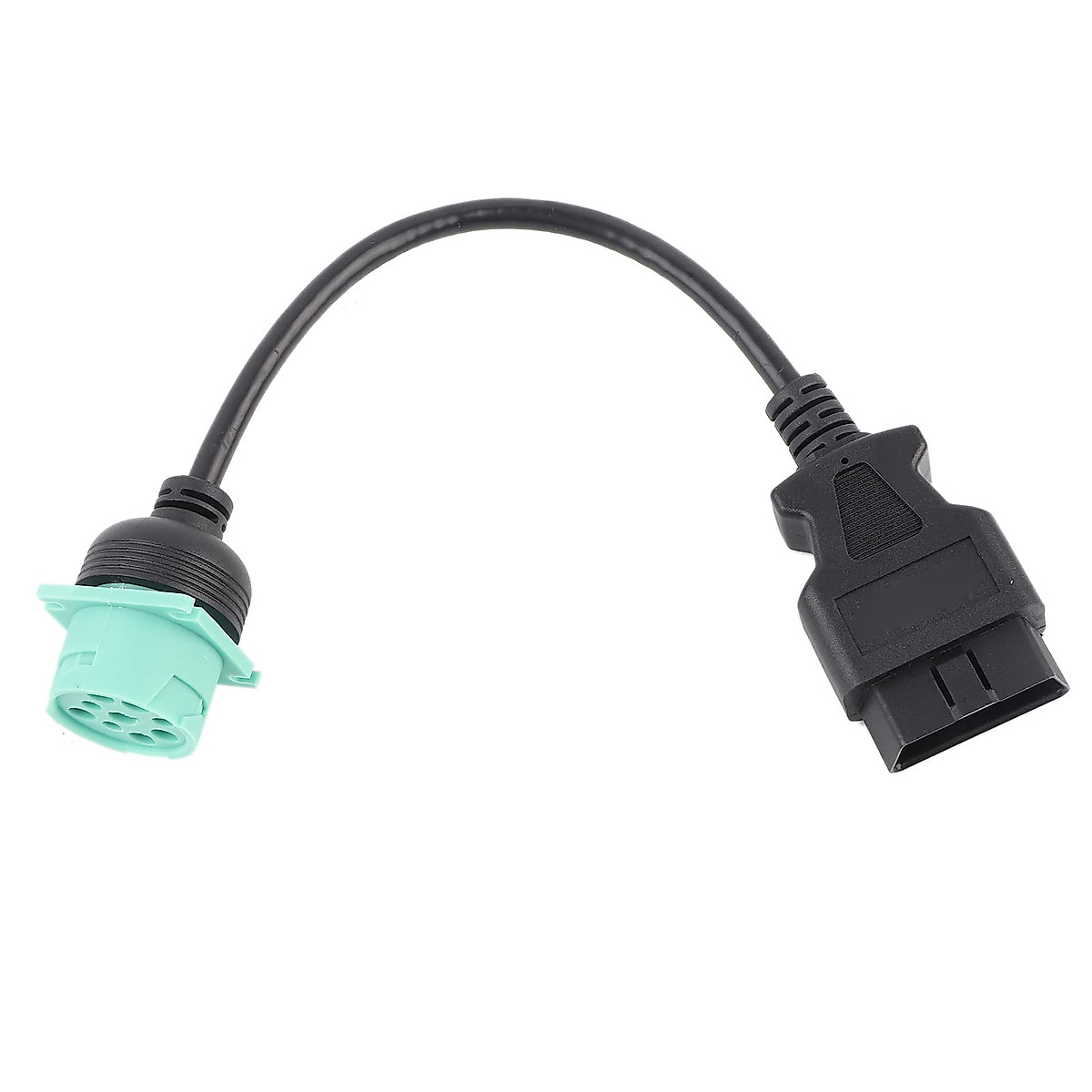 Diagnostic Scanner Cable Adapter, 9 Pin to 16 Pin OBD2 Diagnostic Scanner Cable Adapter for Cummins Engine