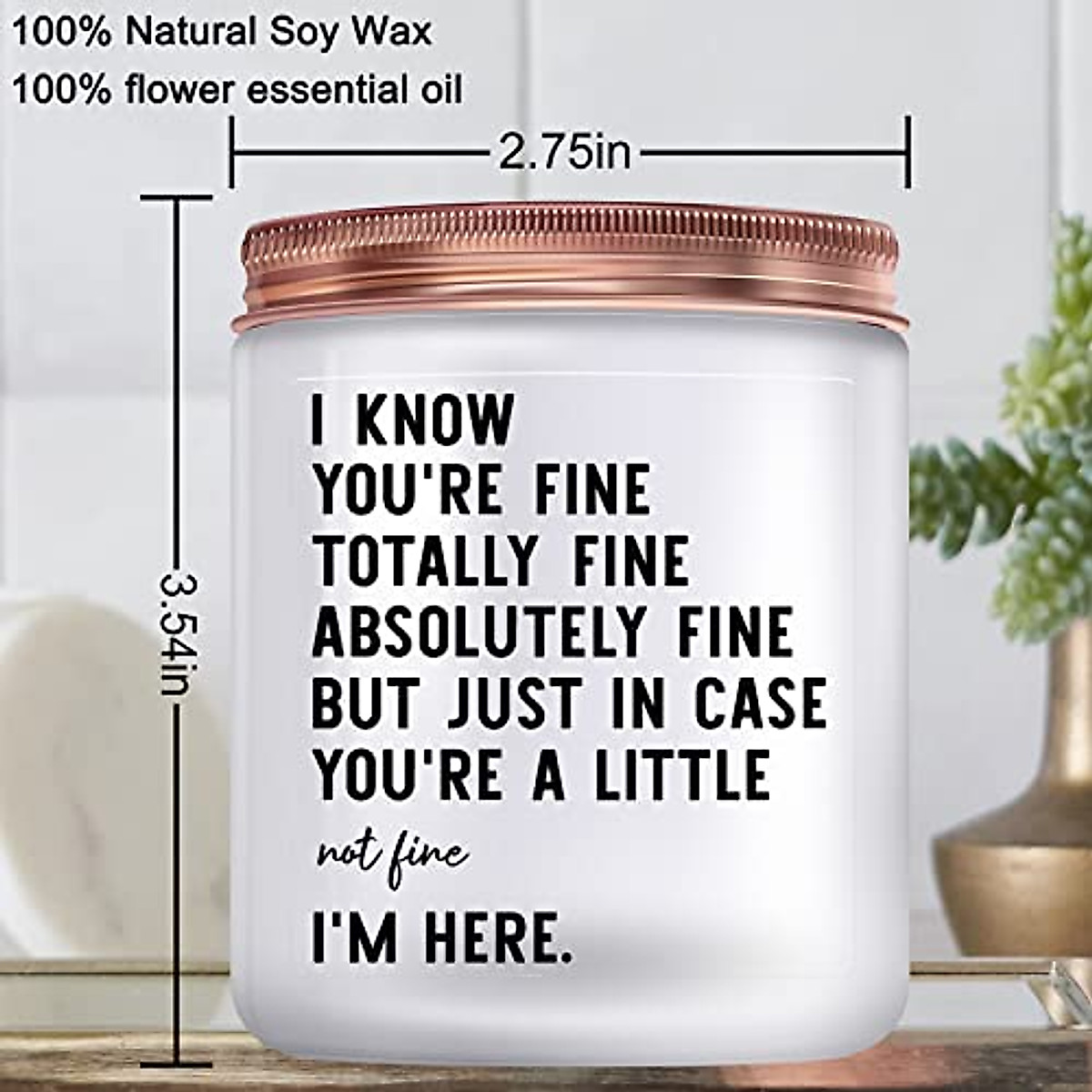 Thinking of You Gifts for Women Men Get Well Soon Candle After Surgery Cancer Divorce Encouragement Sympathy Feel Better Cheer Up Gifts