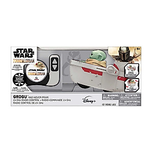 Jam'n Products Inc. Star Wars The Mandalorian & Baby Yoda Stunt RC Car 2.4 GHz Radio Control Toy for Kids Boys and Girls (Grogu)