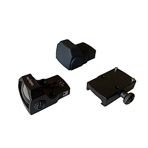 Ade Advanced Optics Valkyrie 4MOA Green Dot Sight for RMR Footprint/Mounting Plate/Slide/Plate Optics Ready Pistol - 4 MOA