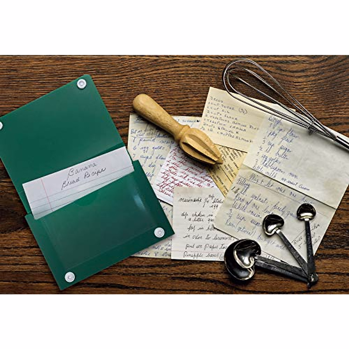 Better Office Products 3 x 5 Inch Index Card Case, 24 Pack, Semi-rigid Plastic, with Clear Index Dividers, Primary Color Assortment