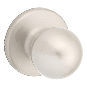 Kwikset 92001-518 Polo Hall and Closet Door Knob in Satin Nickel