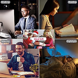 Arteasy LED Desk Lamp, Desk Light for Home Office, Dual Light Source 18W Brightest, Eye-Caring Optical Lens, Office Lamp, 5 Color Modes & Brightness, Aluminum Alloy Clip on Lamp, Clamp Lamp, Black