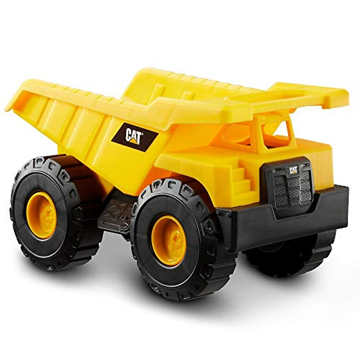 CAT Construction Toys, Dump Truck Set with CAT Hard Hat and Sand Tools, Outdoor Toys for Kids Ages 3+