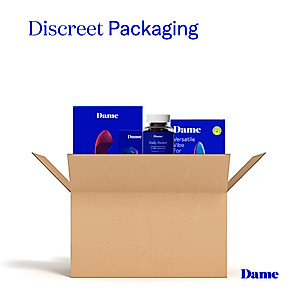 Dame Products O-Face Baseball Cap - Unisex Royal Blue Hat - Adjustable and Comfortable