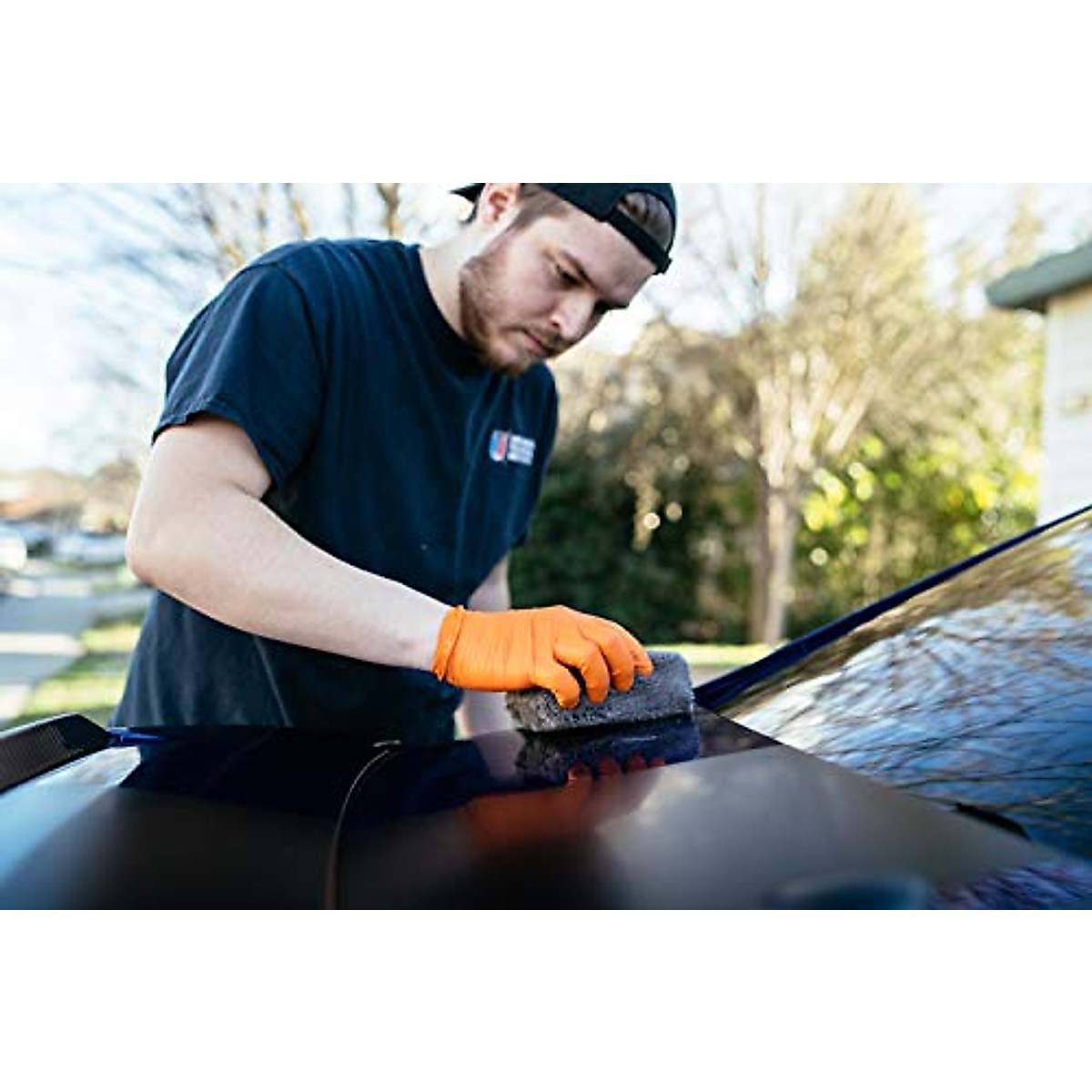 Liquid X Premium Grade Large Plush Microfiber Applicator Pads - 5" x 3" (2 Pack)