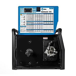 MILLER MULTIMATIC 255 PULSED MULTIPROCESS WELDER W/RUNNING GEAR AND TIG KIT (951768)