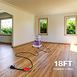 Shop-Vac 4 Gallon 4.5 Peak HP All Around EZ Series Wet/Dry Vacuum, Portable Compact Shop Vacuum, 3 in 1 Function with Wall Bracket & Attachments for Home, Apartment, Vehicles & Workshops. 5895400