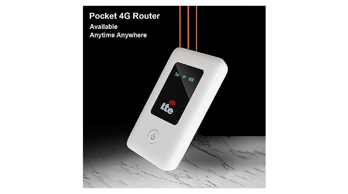 HOSAYA Portable 4G LTE WiFi Router - High Speed Pocket Hotspot