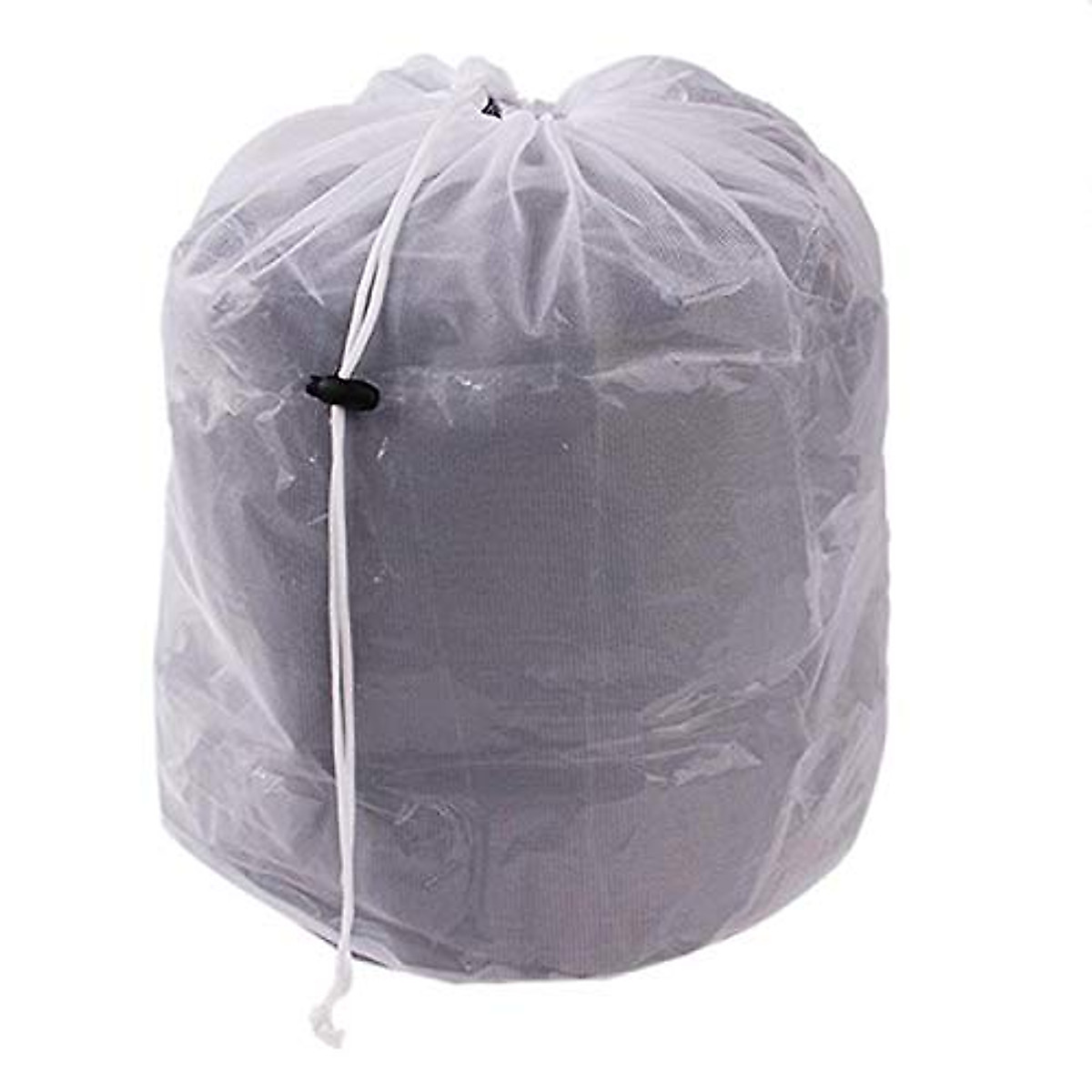 Laundry Wash Bag For Washing Machine, Fine Coarse Mesh Net Drawstring Thickened Garment Pouch