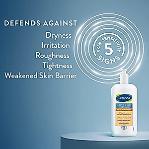 Body Wash by CETAPHIL, NEW Smoothing Relief Exfoliating Body Wash, Mildy Exfoliates to Smooth Rough, Textured Skin, 24 Hour Dryness Relief, For Sensitive Skin, 20 oz