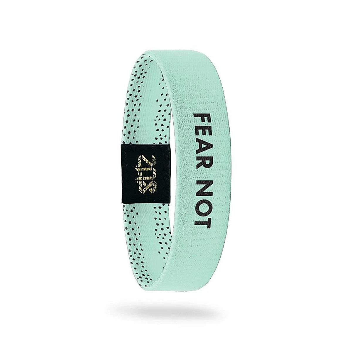 ZOX Bracelets — Fear Not | Stretchy Elastic Band with Motivational Affirmations and Beautiful Artwork, Great Wristband Gift for Men & Women of All Ages (Medium)