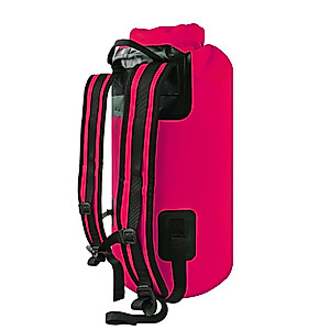 NIXY Premium 20L/30L Dry Backpack Accessory - Spacious Waterproof Storage Solution for All Your Outdoor Adventures, Paddleboarding, Kayaking, Camping & More (Pink, 20L)