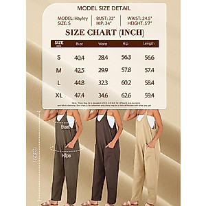 Trendy Queen Grey Jumpsuits Rompers Onesie for Women Casual Summer Clothes 2024 Dressy Maternity Comfy Loose Baggy Pants Overalls Jumpers