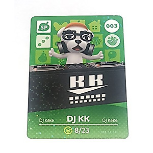 Nintendo Animal Crossing Happy Home Designer Amiibo Card KK DJ KK (KEKE) 003