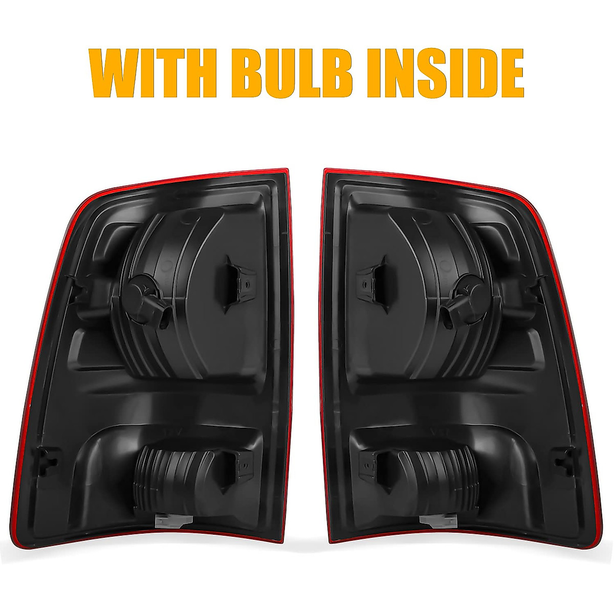 Wztepeng Ram Tail Light Compatible With 2009-2018 Dodge Ram 1500 2500 3500 Taillight With Bulb Inside (Driver And Passenger Side)