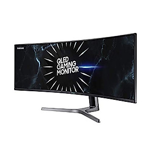 Samsung Double QHD CRG9 Series 49-Inch Curved Gaming Monitor (LC49RG90SSNXZA), Black (Renewed)