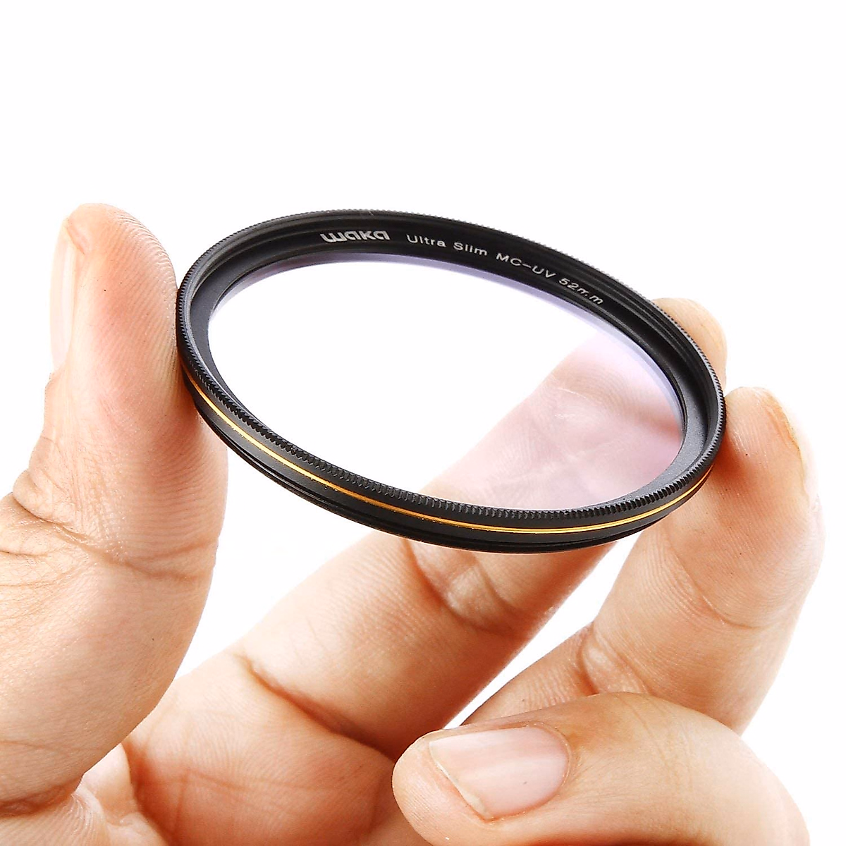 waka 77mm MC UV Filter - Ultra Slim 16 Layers Multi Coated Ultraviolet Protection Lens Filter for Canon Nikon Sony DSLR Camera Lens