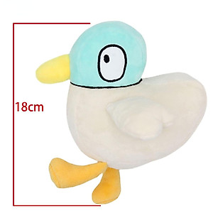 ITPZ The Little Girl and Good Duck Plush Toy,Sarah and Duck Pillow for Kids’Room Decor,Gift for Animation Fans and Kids Birthday