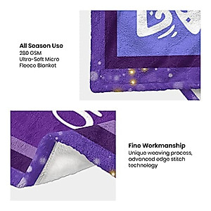 Jnufoju 25th Birthday Gifts for Women - 25th Birthday Decorations for Women - 25th Birthday Gift Flannel Throw Blanket 60 x 50 Inch - Best Gifts for 25 Year Old Woman - Gift for 25 Year Old Female