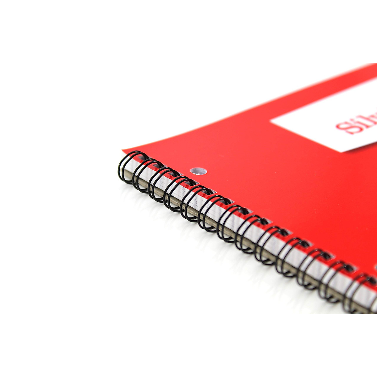 Silvine A4 Twin Wire Student's Notebook. 120 Pages Ruled Ruled 6mm Feint [Pack of 12], White