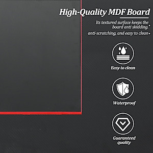 NiamVelo L Shaped Gaming Desk with Large Desktop & Storage Space - Ideal for Studying, Working, and Gaming - Adjustable Feet & Optional Tray Table Installation (Black)