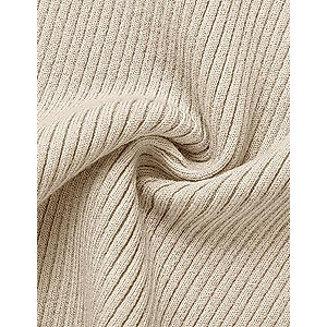 ZESICA Women's Short Sleeve Crewneck Ribbed Knit Slim Fit T Shirt 2023 Summer Casual Solid Color Tee Tops,Almond,Small
