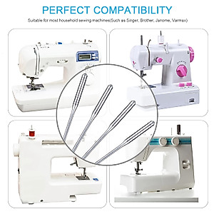 Sewing Machine Needles, 50 PCS Universal Sewing Machine Needle, for Singer, Brother, Janome, Varmax, Sizes HAX1 65/9, 75/11, 90/14, 100/16, 110/18 (50 PCS)
