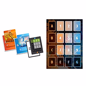 Unstable Games - Tic Tac K.O. : Dragons vs. Unicorns Base Game - Quick-to-learn team card game for kids, teens, & adults - Adorably ruthless twist on Tic Tac Toe - 2-4 players - Great for game night