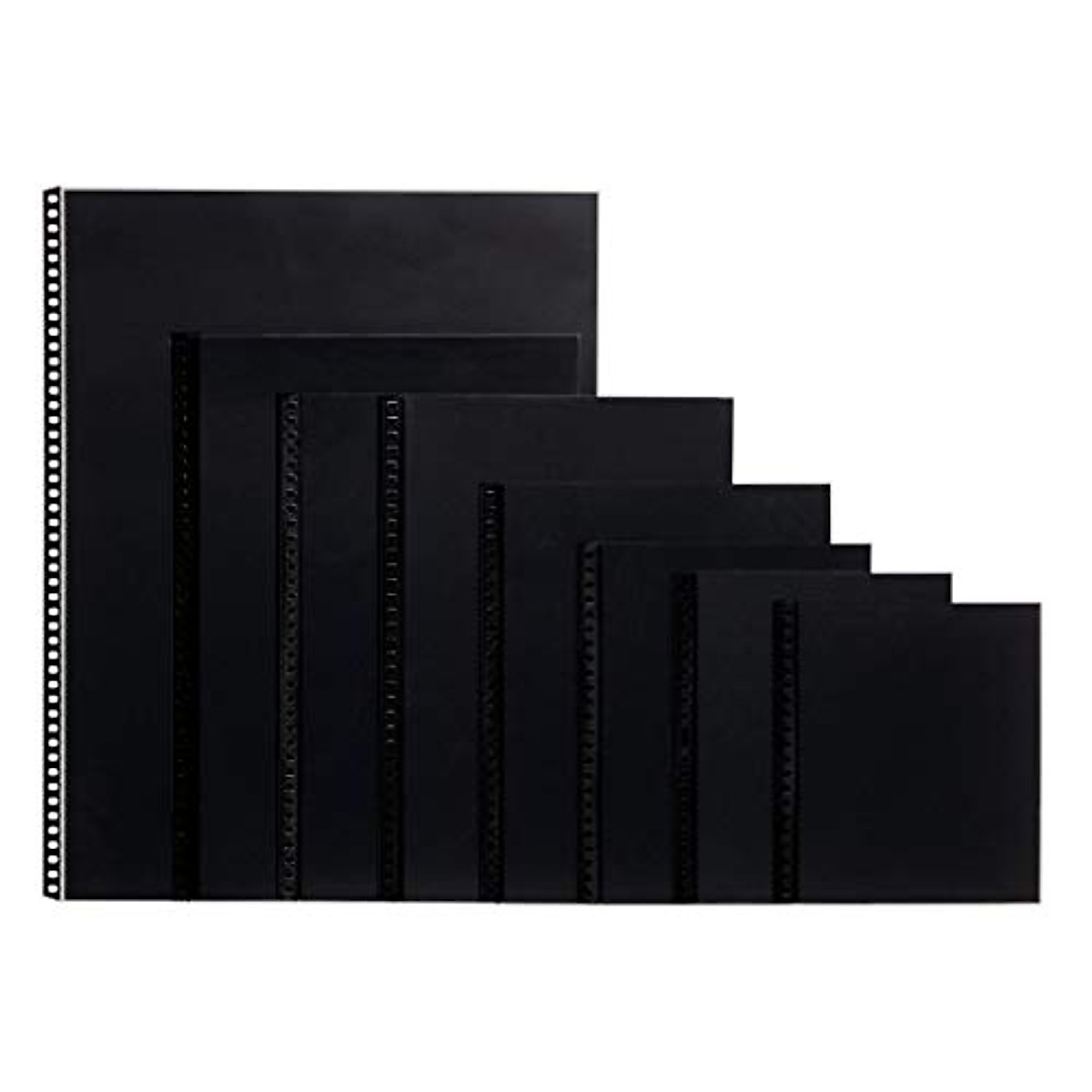 ProFolio by Itoya, Art ProFolio PolyGlass, 10-Pack Multi-Ring Binder Refill Pages - Portrait, 8.5 x 11 Inches