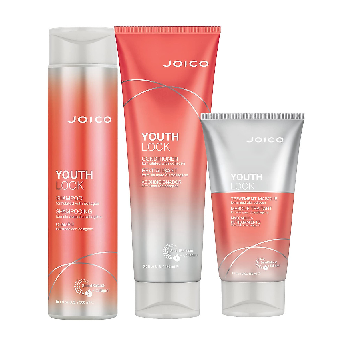 Joico Youthlock Shampoo Conditioner Masque Set