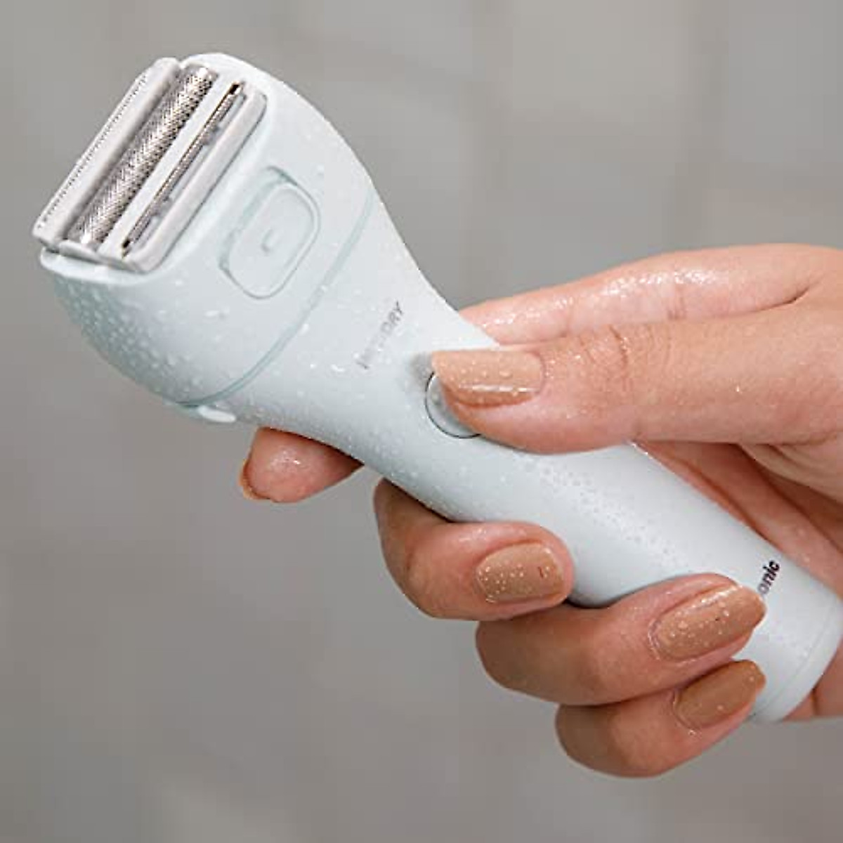 Panasonic Close Curves Electric Razor for Women, Cordless 3-Blade Shaver with Pop-Up Trimmer, Wet Dry Operation - ES-WL60-G (Mint)