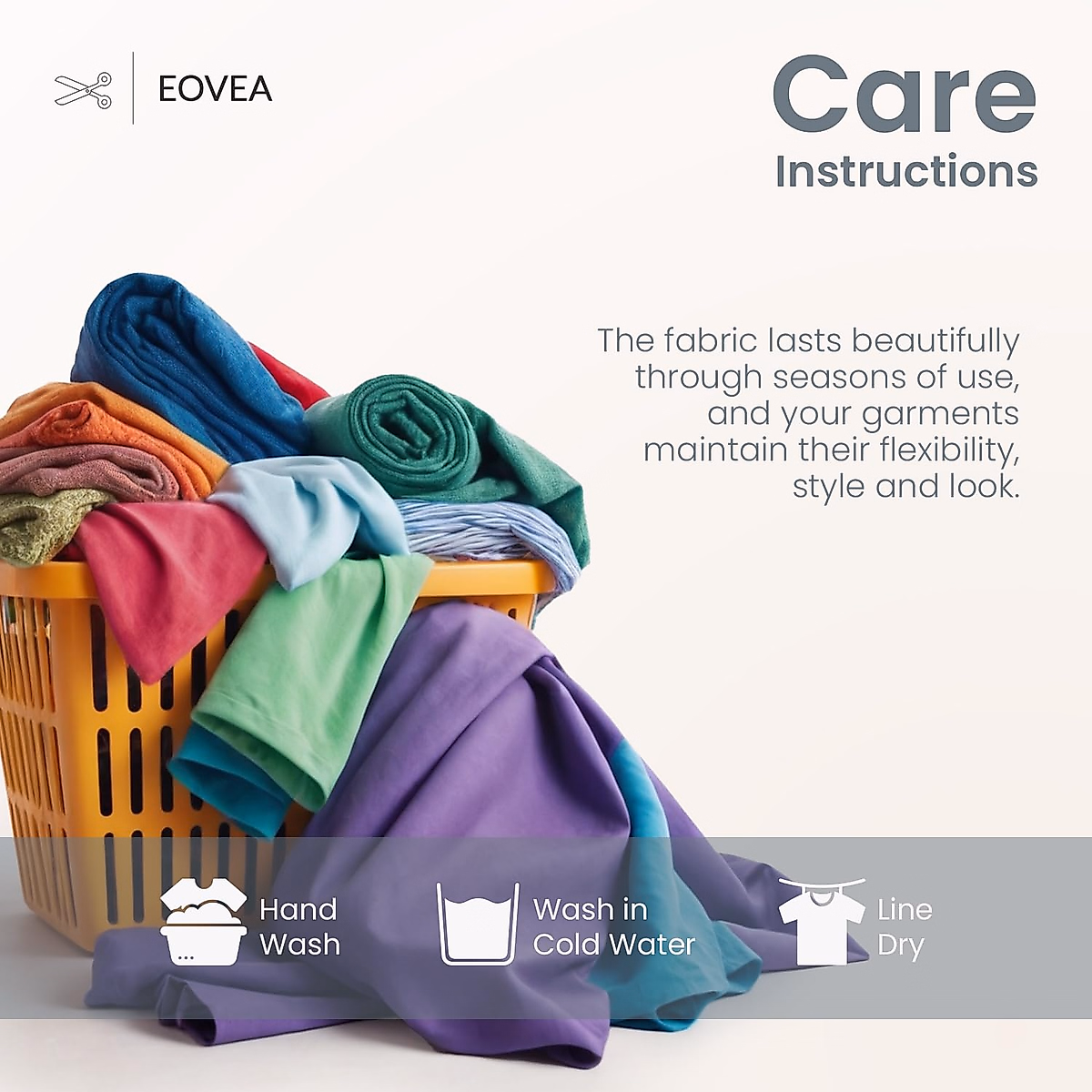 EOVEA - Nylon Spandex Fabric - 4 Way Stretch Fabric - Swimwear Fabric by The Yard - 60" Wide Lycra Fabric - Stretchy Swimsuit Fabric - Matte Tricot Fabric for Activewear - Steel Grey, 1 Yard