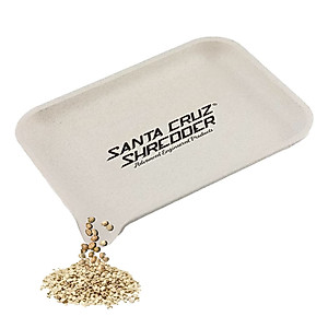 Santa Cruz Shredder Tray - Smooth Rounded Edges, Spout for Easy Filling - Durable Design for Effortless Experience