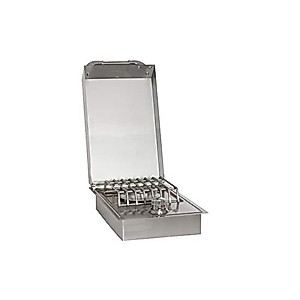 Bull Outdoor Products 60008 Stainless Steel Single Side Burner, Liquid Propane , Gray