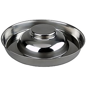 Advance Pet Products Stainless Steel Flying Saucer, 15-Inch