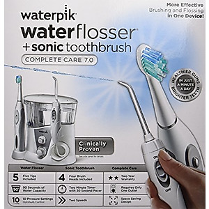 Waterpik WP-950 Complete Care 7.0 Water Flosser and Sonic Tooth Brush