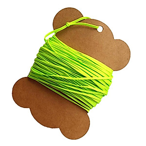 LEIPUPA Durable High Strength Flat Reel - Fluorescent Green, 50m