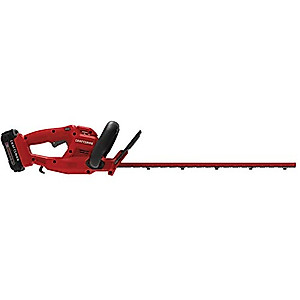 CRAFTSMAN V20 Cordless Hedge Trimmer, 20 inch, Battery and Charger Included (CMCHT810C1)