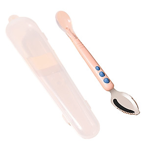 Lightweight Mud Silicone Puree Scrapping Spoons Scraping Practical Fruit Scraper Food Fruits 20.5cm/8-inch Length