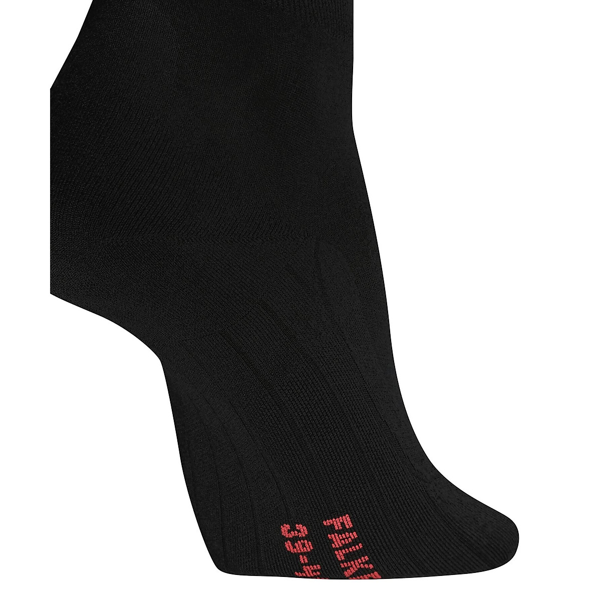 FALKE Mens RU4 Light Short Running Socks, Breathable Moisture Wicking Anti-Blister, Low Cut Athletic Ankle Sock, Black (Black-Mix 3010), US 10.5-11.5 (EU 44-45 Ι UK 9.5-10.5), 1 Pair,16760