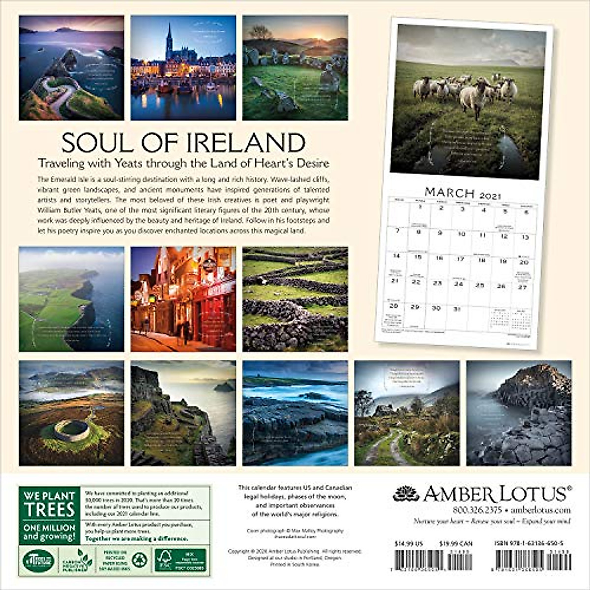 Soul of Ireland 2021 Calendar