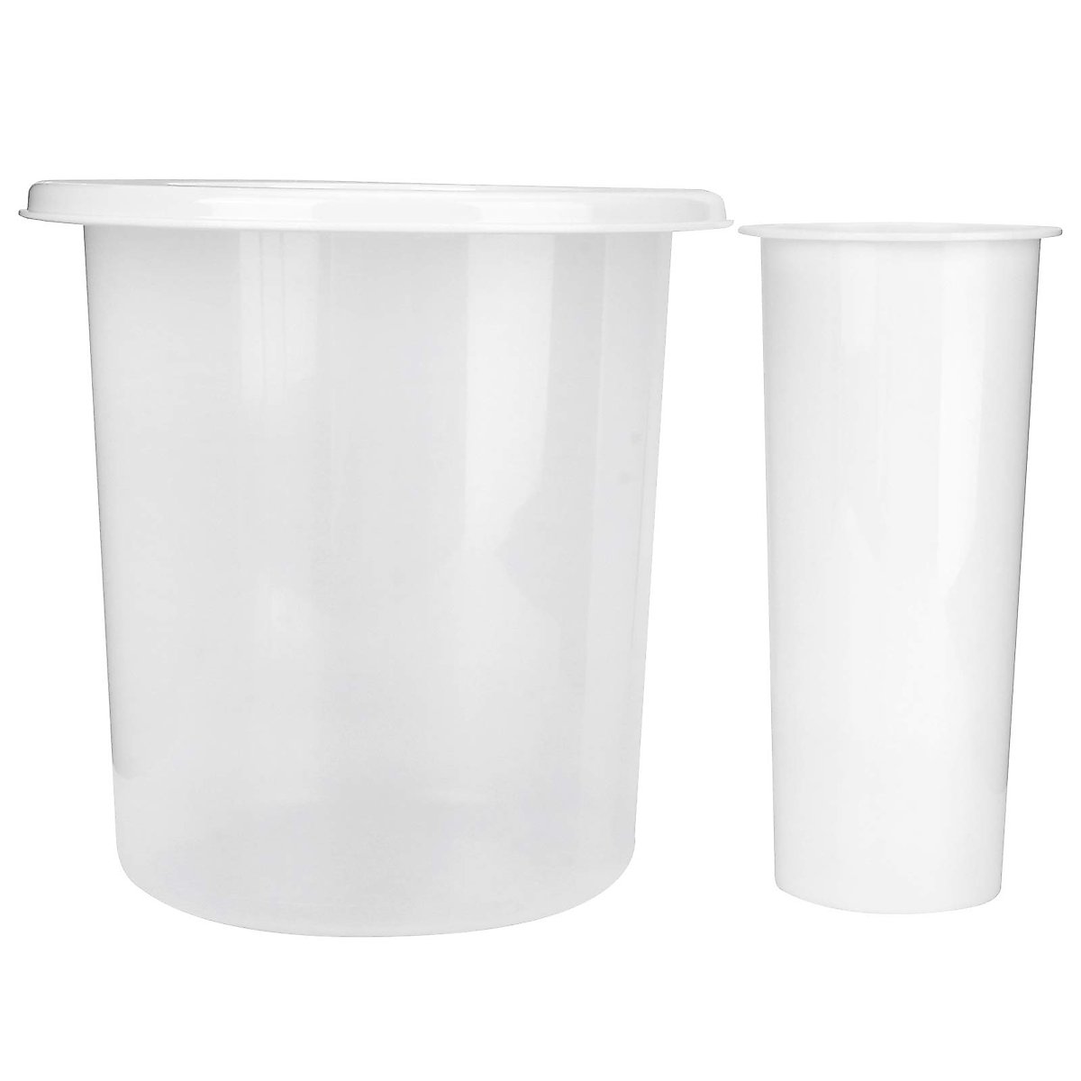 Clear Reusable Shaved Ice Molds Ice Bucket Ice Mould Two-color Cotton Ice Bucket with Lid Cup for Ice Bucket Refillable Making Model with Lid