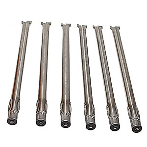 Weber 67554 Set of 6 Burner Tubes for Summit 600 Series Model Years 2007 and Newer.