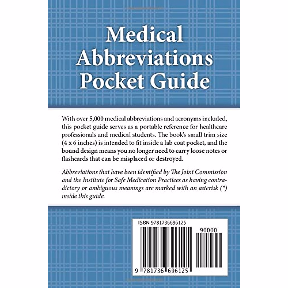 Medical Abbreviations Pocket Guide: 5,000+ Abbreviations and Acronyms for Medical Professionals