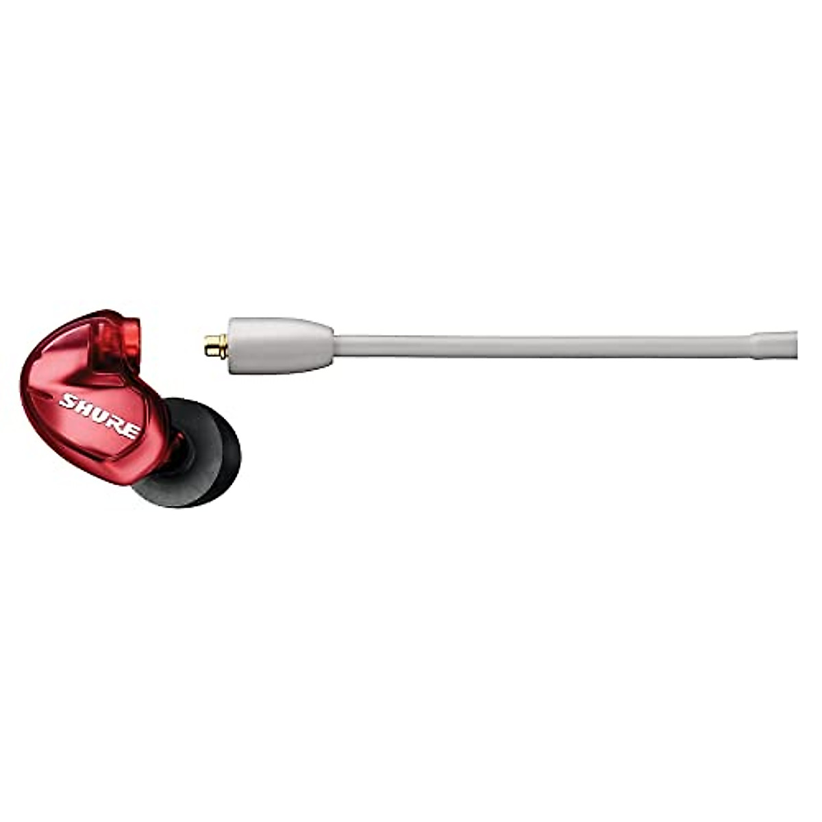 Shure SE535LTD Professional Wired Sound Isolating Earbuds, High Definition Sound + Natural Bass, Three Drivers, Secure in-Ear Fit, Detachable Cable, Durable Quality - Red