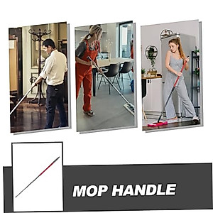 SOESFOUFU Mop Stick Household Mop Pole Replacement Mop Rod Extendable Mop Pole Commercial Mop Extension Pole Mop Handle Mop Rod Replacement Mop Replace Handle Metal Broom Rods Iron