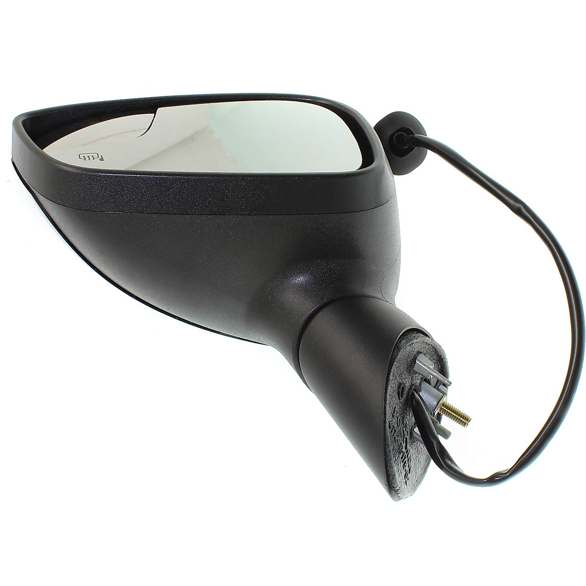 Kool-Vue FD270EL Power Mirror compatible with Ford Fiesta 11-13 Left Side Manual Folding Heated W/BSG HB/Sedan Paintable