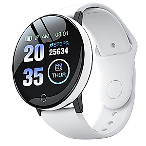 Smart Watch Answer/Make Calls, 119S Fashion Smart Sports Watches Slim Waterproof, Smartwatch That Can Call and Text, Android Smart Watch for iPhone Compatible, Heart Rate/Sleep Monitor Watch